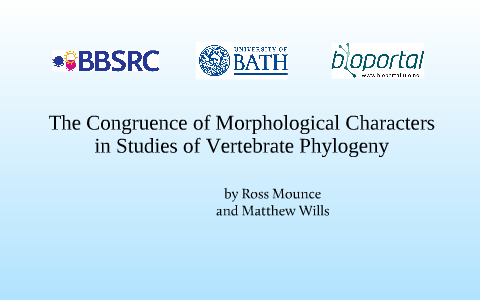 The Congruence of Morphological Characters in Studies of Vertebrate ...