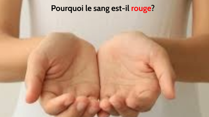 Pourquoi le sang est-il rouge? by Xavier Gagnon on Prezi