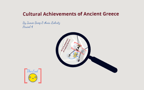 Cultural Achievements of Ancient Greece: Art & Architecture by Jamie ...