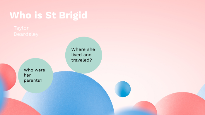 Who is St Brigids by Taylor Beardsley on Prezi