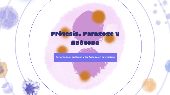 Prótesis, Paragoge y Apócope by Carlos Enrique Orrantia Llamas on Prezi