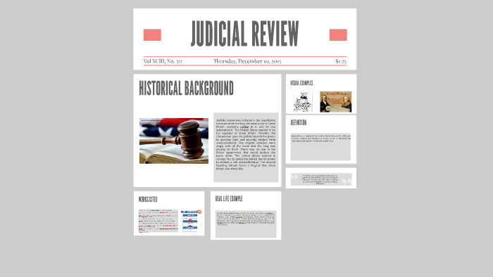 JUDICIAL REVIEW by Erin Geis on Prezi