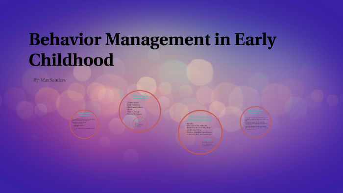 Behavior Management in Early Childhood by Madison Campbell on Prezi