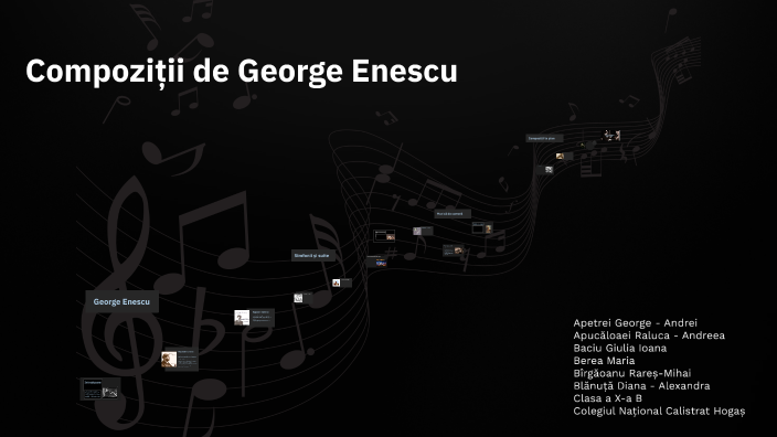 George Enescu Compositions by Rares on Prezi