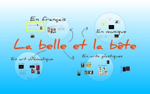 la belle et la bête, primaire 3 ième cycle by Christiane Arbour on Prezi