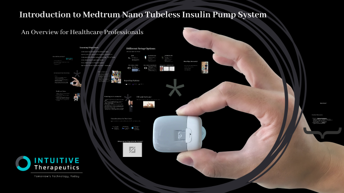Introducing Medtrum Nano Tubeless Insulin Pump System (HCPs) by Samuel ...