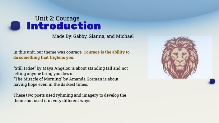 Courage Presentation by Gabby Wandling on Prezi