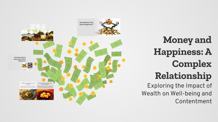 Money and Happiness: A Complex Relationship by Alejandro Soler Suárez ...
