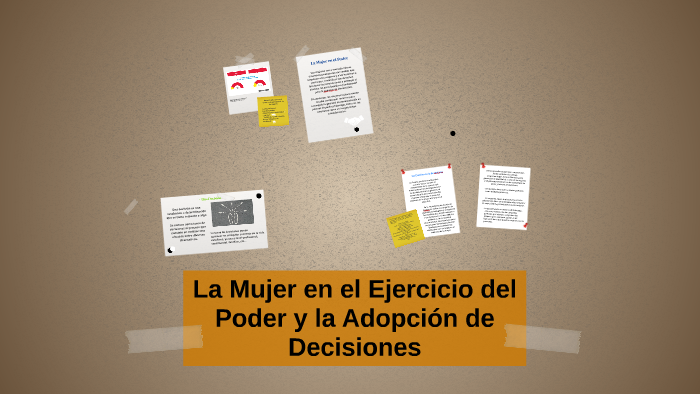 La Mujer en el Ejercicio del Poder y la Adopción de Decision by Andrea ...