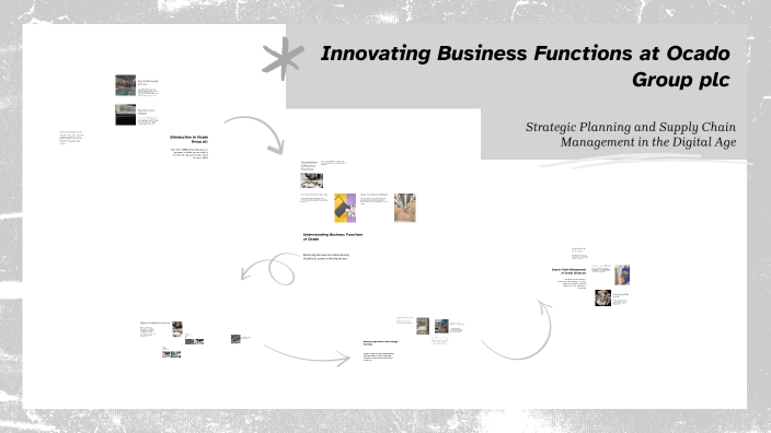 Ocado Group plc: Innovating Business Functions, Strategic Planning, and ...