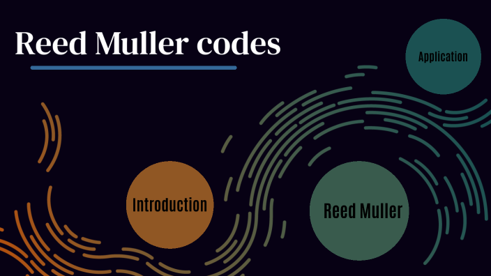 Reed Muller Codes By Meriem Ouaissa On Prezi 
