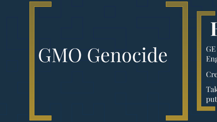 GMO Genocide by colton measner