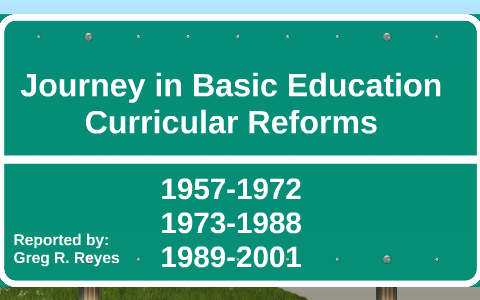 Journey in Basic Education Curricular Reforms by lui mercado on Prezi