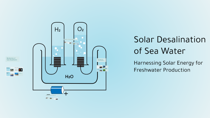 Solar Desalination of Sea Water by abdo awad on Prezi