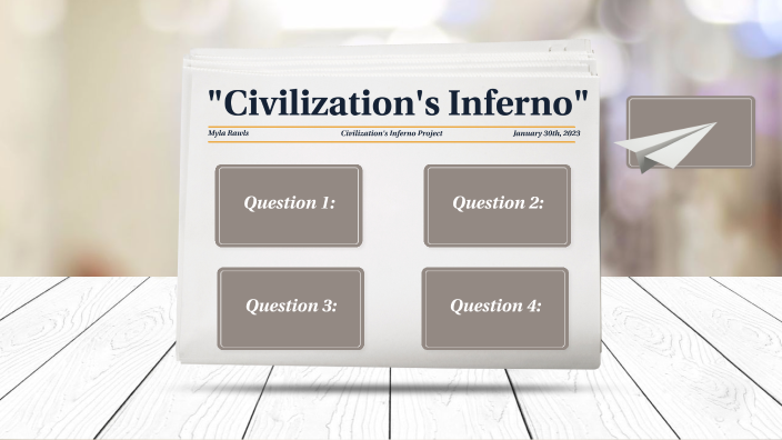 Civilization's Inferno Project U.S by Myla Rawls on Prezi