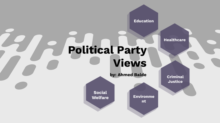 Political party views by on Prezi