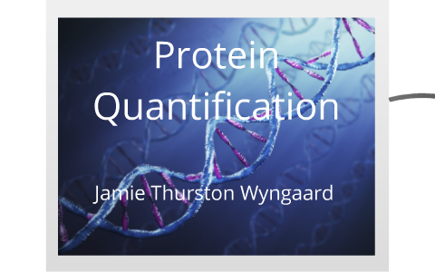 Overview of Protein Quantification Methods by Jamie Wyngaard on Prezi
