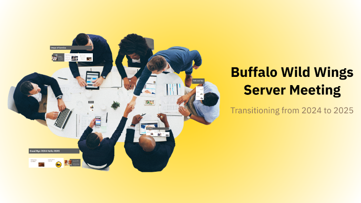 Buffalo Wild Wings Server Meeting By Demarcus Johnson On Prezi