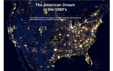 The American Dream In The 80's by Keely Heath