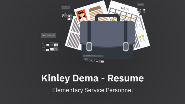Kinley Dema - Resume by Sonam Wangmo on Prezi