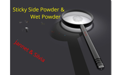 Sticky Side Powder by Silvia Verschoor on Prezi