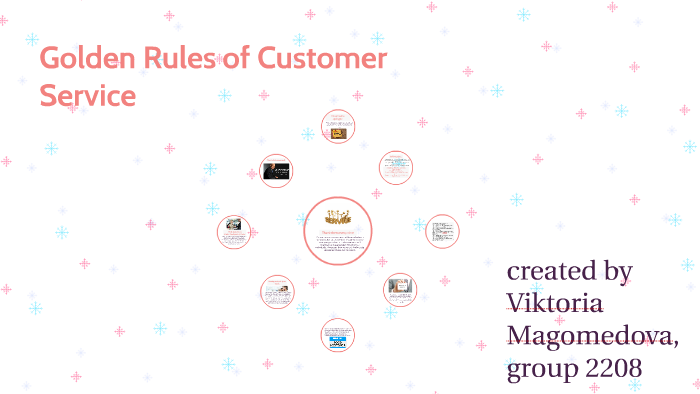 Golden Rules of Customer Service by Viktoria Magomedova on Prezi