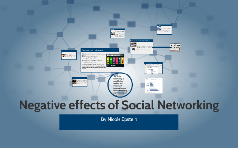 Negative effects of Social Networking by nicole epstein on Prezi