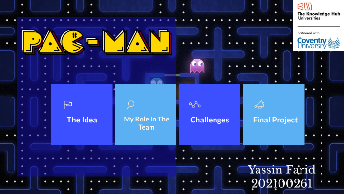 Pacman Presentation by Yassin Farid on Prezi