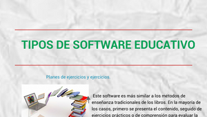 TIPOS DE SOFTWARE EDUCATIVO by laura fonseca on Prezi Design