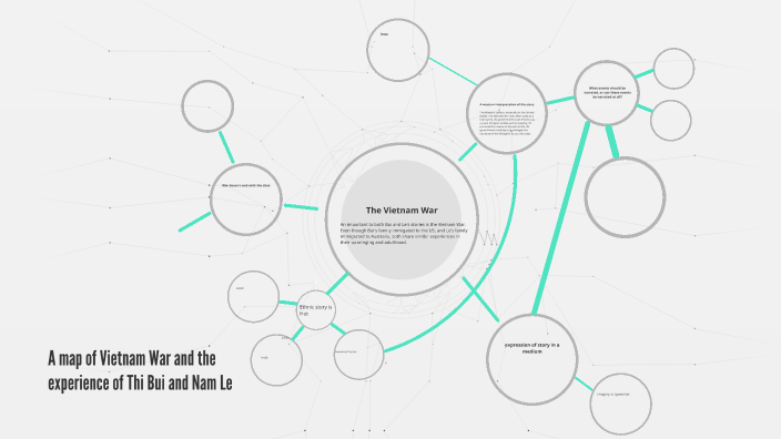 A map of Vietnam War and the experience of Thi Bui and Nam Le by Erica ...