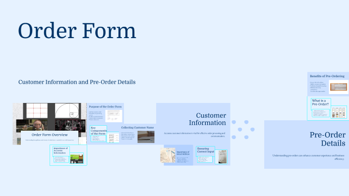 Order Form by Andrew Oon on Prezi