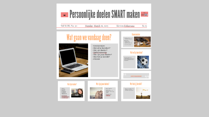 Persoonlijke doelen SMART maken by Kirsten Folkersma on Prezi
