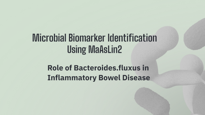 Microbial Biomarker Identification by Ali Raza Syed on Prezi