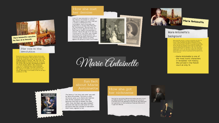 Faiths Marie Antoinette Powerpoint by Faith Marlow on Prezi
