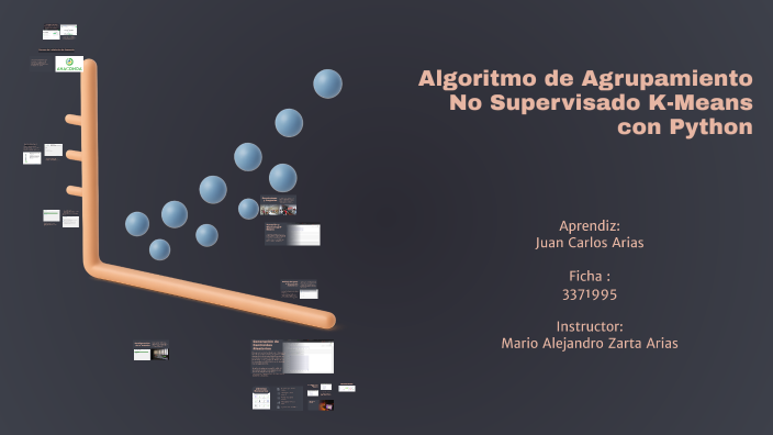 Algoritmo de Agrupamiento No Supervisado K-Means con Python by juan ...