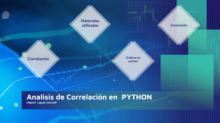 Análisis de correlación en Python by wendy claros on Prezi