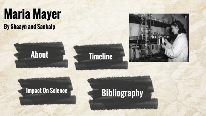Maria Mayer by Sankalp Chumber on Prezi