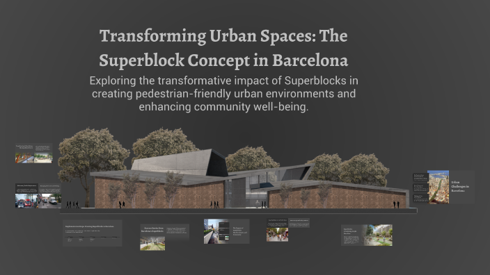 Transforming Urban Spaces: The Superblock Concept in Barcelona by ...