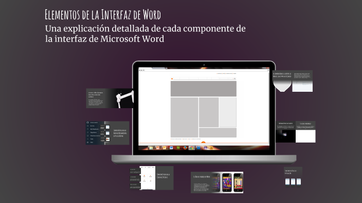 Elementos de la Interfaz de Word by Brenda Valladares on Prezi