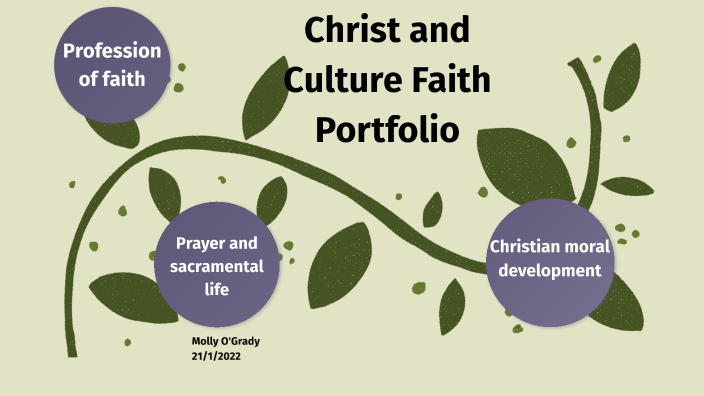 Christ and Culture Faith Portfolio by Molly O'Grady on Prezi