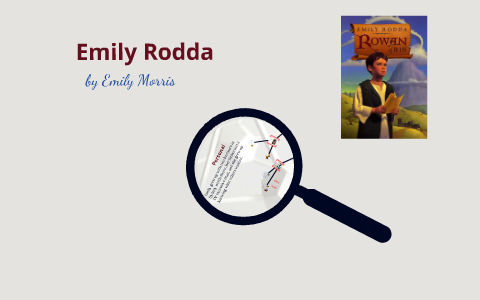 Emily Rodda's Life by Emily Morris