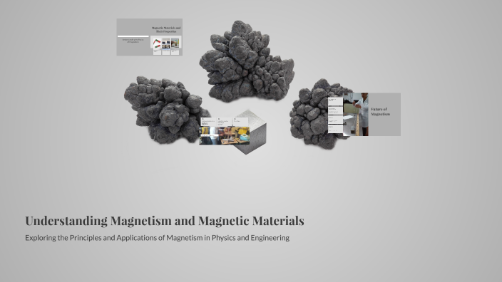 Understanding Magnetism and Magnetic Materials by Md Sahil on Prezi