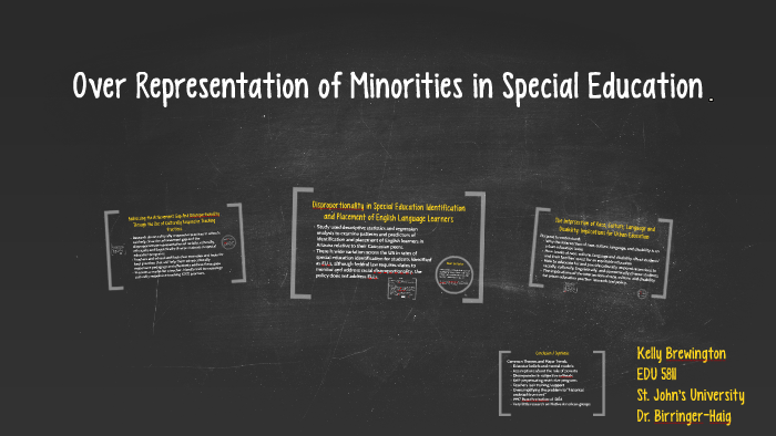 Overrepresentation of Minorities in Special Education by Kelly ...