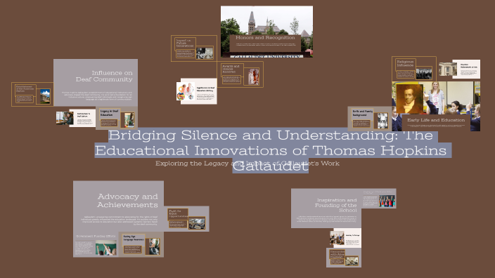 Thomas Hopkins Gallaudet: A Pioneer in Deaf Education by Shaydee ...