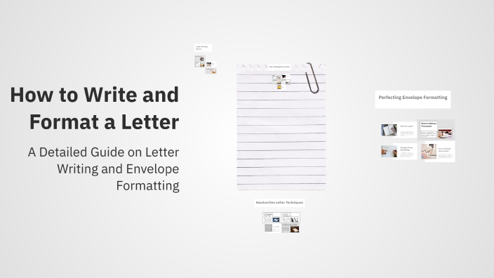 How to Write and Format a Letter by Giovanni Avila on Prezi
