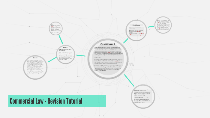 Commercial Law - Revision Tutorial by Stephen Singh
