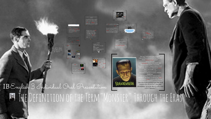 The Definition of the Term Monster Through the Eras by Michaelina ...