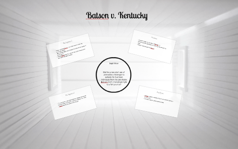 Batson v. Kentucky by Jon Oswald on Prezi