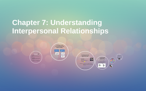 Chapter 7: Understanding Interpersonal Relationships by Scarlet Perez on Prezi