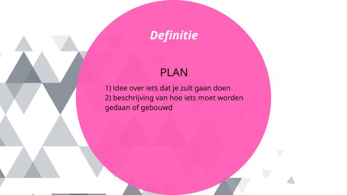 Wat maakt een plan een goed plan? by Seline Blom on Prezi